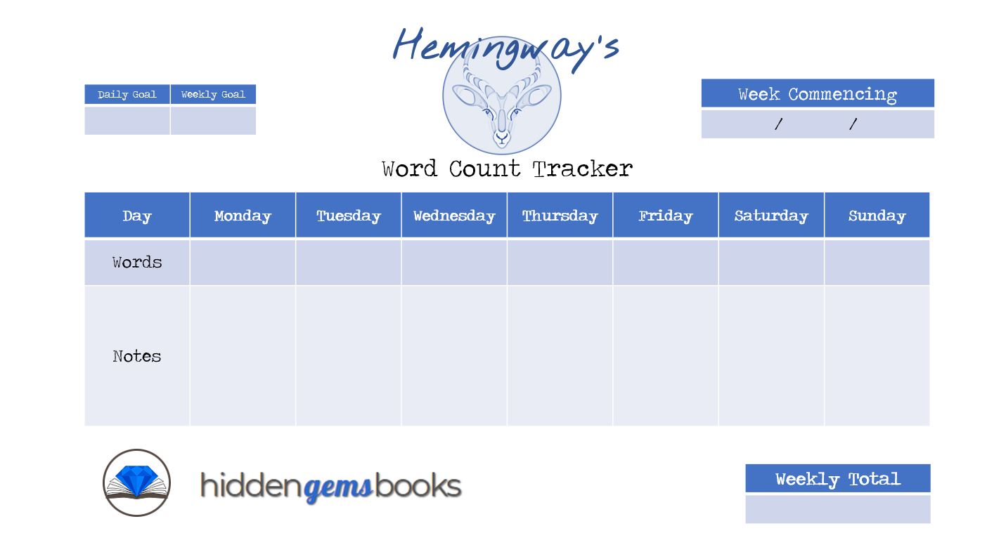 Word Count Tracking - A Quick and Simple Spreadsheet Tool - Hidden Gems ...
