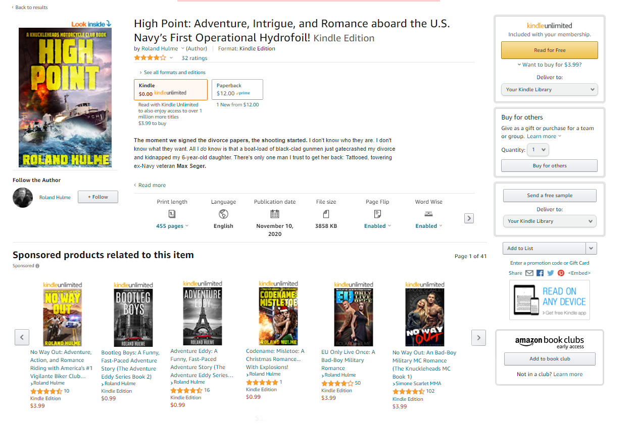 The Power of Defensive Advertising on Amazon - Hidden Gems Book Blog